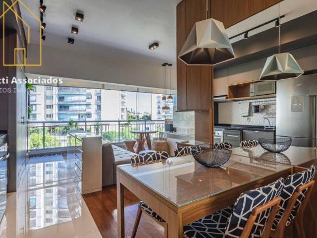 Apartamento Trix Tamboré, 50m², Studio, 2 vagas de garagem