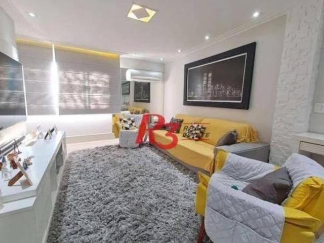 Apartamento Triplex à venda, 111 m² por R$ 810.000,00 Estuário Santos/SP