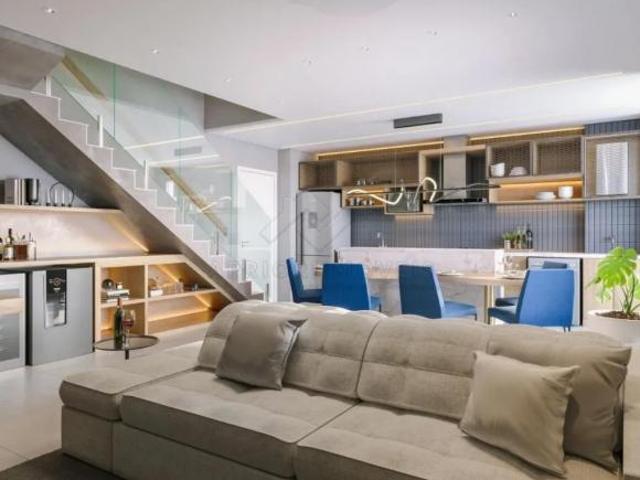 Apartamento Triplex com 02 dormitórios à venda, 97.08m² no bairro Jardim Santo André/SP