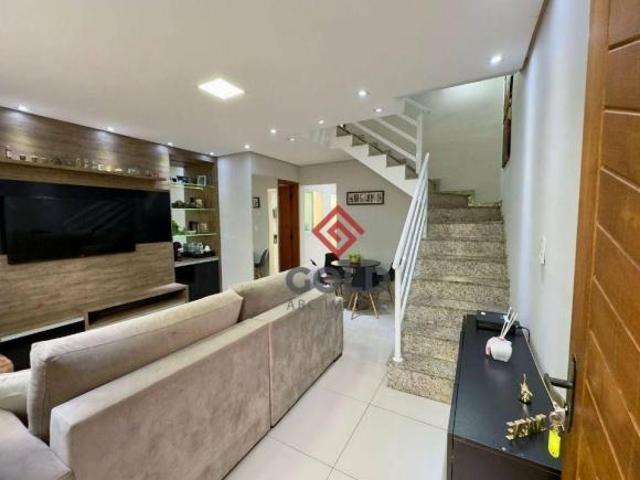 Apartamento Triplex com 3 dormitórios à venda, 140 m² por R$ 620.000,00 Vila Curuçá Santo André/