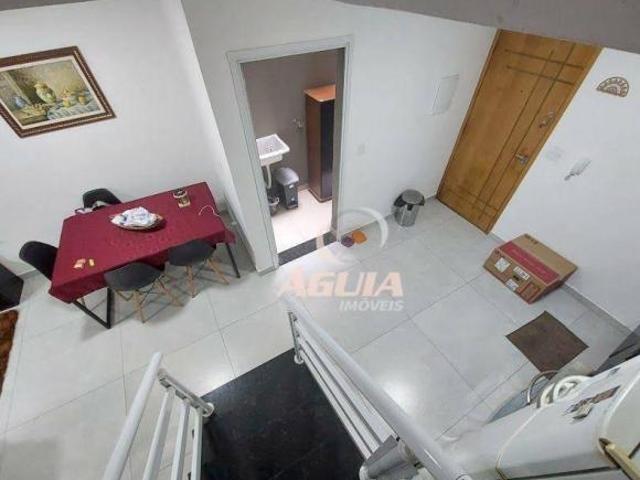 Apartamento Triplex com COBERTURA à venda, 120 m² por R$ 599.900 Vila Camilópolis Santo André