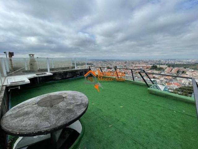 Apartamento Triplex em Jardim Valéria, Guarulhos/SP de 170m² 3 quartos à venda por R$ 379.000,00