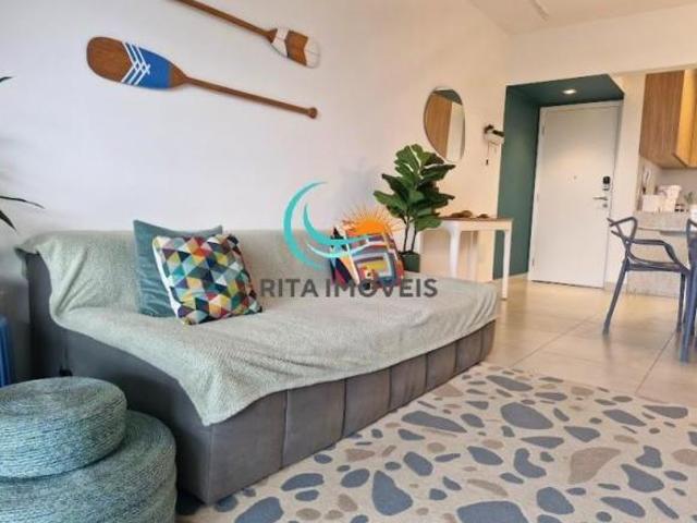 Apartamento Tulum Bertioga, 2 dormitórios, sendo 1 suíte, 2 vagas, varanda gourmet, vista mar, sol d