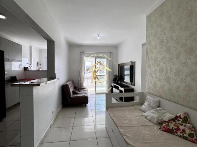 Apartamento Tupi Praia Grande 1 dormitório com 1 suíte lindo espaçoso