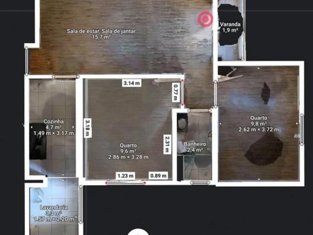 Apartamento / Usado para Venda em Taubaté, Granjas Panorama, 2 dormitórios, 1 banheiro, 1 vaga