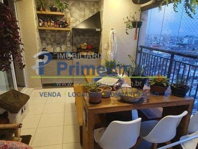 APARTAMENTO VARANDA GOURMET COM SUÍTE E CHURRASQUEIRA PRONTO PARA MORAR NO SACOMÃ!