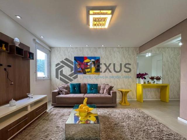 Apartamento varanda gourmet, vista mar e lazer a duas quadras da Praia das Pitan