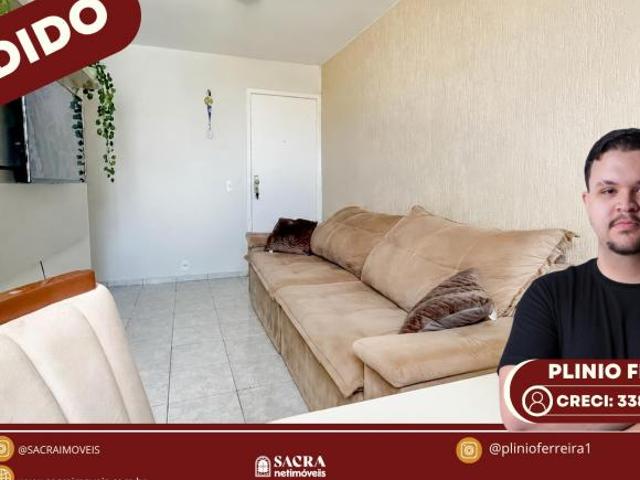 APARTAMENTO VAZADO COM 2 QUARTOS E 1 VAGA NO GUARÁ I