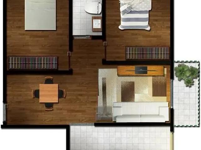Apartamento à venda, 53 m² por R$ 300.000,00 Jardim Rio das Pedras Cotia/SP