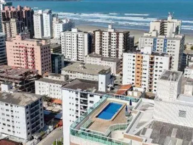 Apartamento com 2 dormitórios à venda, 70 m² por R$ 590.000,00 Vila Guilhermina Praia Grande/SP
