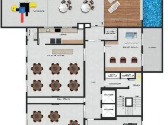 Apartamento à venda, 94 m² por R$ 858.125,86 Bairro Coqueiral Cascavel/PR
