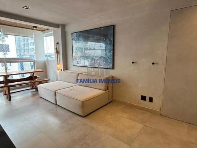 Apartamento venda 1 quarto 1 vaga lazer Ponta da Praia Santos/SP