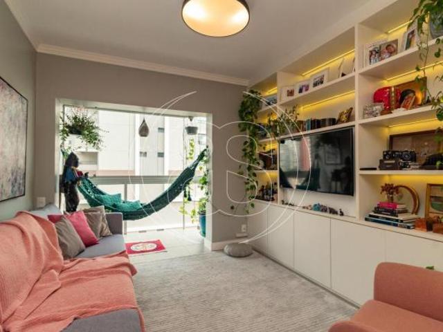 APARTAMENTO VENDA 2 DORM. 2 BAN. 1 VAGA 75m² MOEMA INDIOS