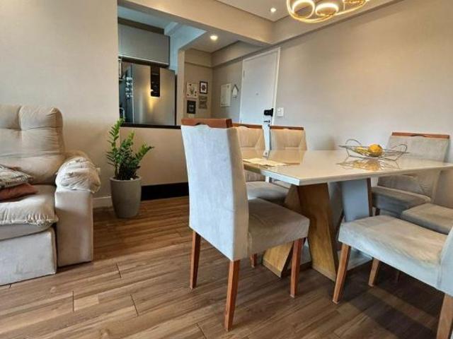 Apartamento venda 2 dormitórios 1 suíte 2 banheiros 1 vaga varanda mobiliado Condomínio The Angle