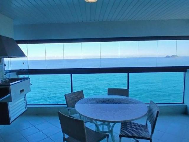 Apartamento venda 3 dormitorios 3 suites 2 vagas 180 m2 frente mar pitangueiras guaruja