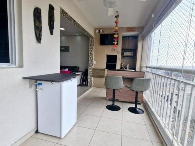 Apartamento Venda, 3 quartos, 2 vagas, Varanda Gourmet Santa Paula