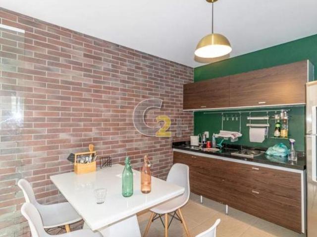 Apartamento, venda, Vila Olímpia, 1 quarto, 1 suíte, 1 vaga, Mobiliado