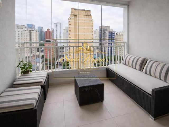 Apartamento venda ao lado do Parque Ibirapuera com 2 dormitórios, suíte, 2 vagas e lazer completo