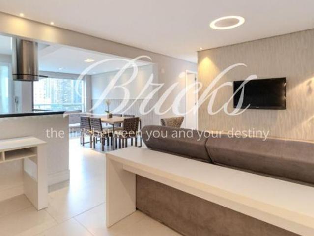 APARTAMENTO VENDA BROOKLIN MOBILIADO