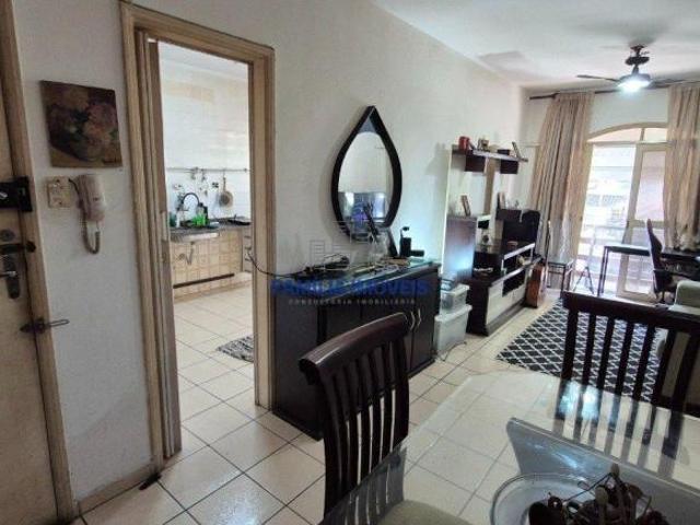 Apartamento venda de frente 2 dormitórios Campo Grande Santos/SP