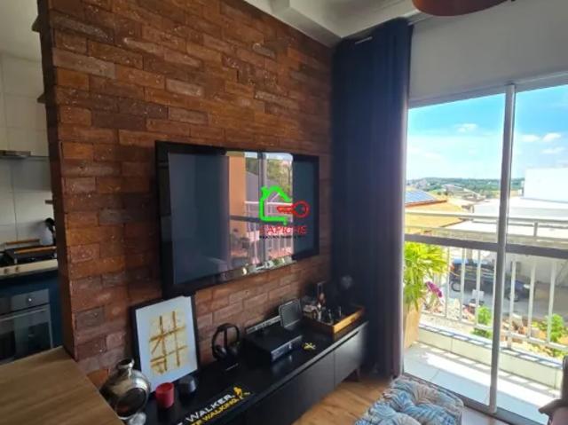 Apartamento à venda em Vinhedo SP, 2 quartos, 2 salas, 1 banheiro, 1 vaga, 52m². Venha conferir!