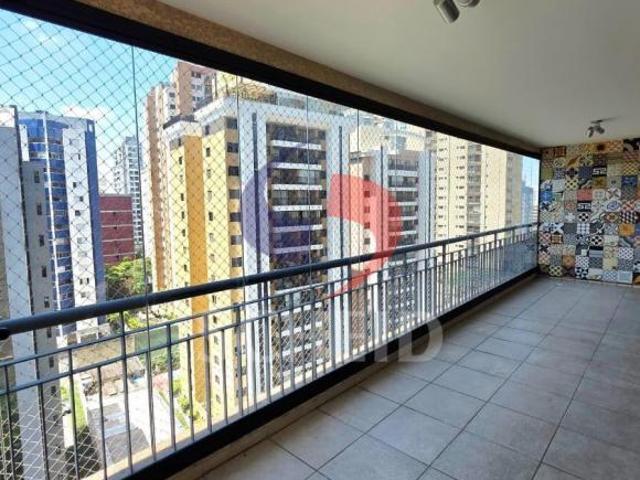 Apartamento venda em Brooklin Paulista com 4 quartos, sendo 3 suítes, 167m² 3 vagas