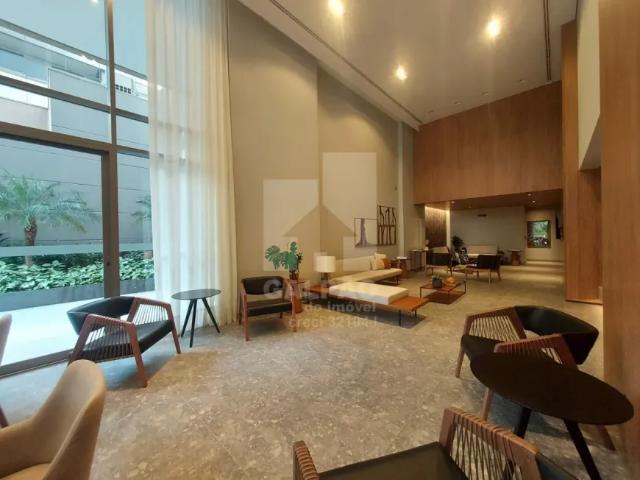 Apartamento á venda em Moema, predio novo, 1 dormitório, 1 vaga e lazer