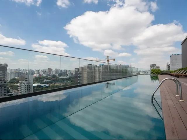 Apartamento à venda em Moema, São Paulo SP: 1 quarto, 1 banheiro, 1 vaga de garagem, 43m² de área. V
