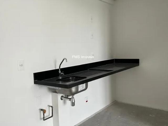 Apartamento à venda em Moema, São Paulo SP: 1 quarto, 1 banheiro, 1 vaga de garagem, 45m² de área!