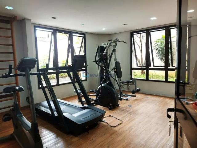 Apartamento Venda Moema com 2 sacadas | 1 dormitório| 1 vagas|600 metros metrô | lazer