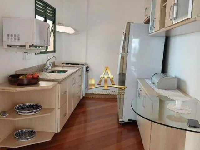 Apartamento Venda no centro de Alphaville com 2 suítes sala ampliada, 94 m² de área útil Alpha