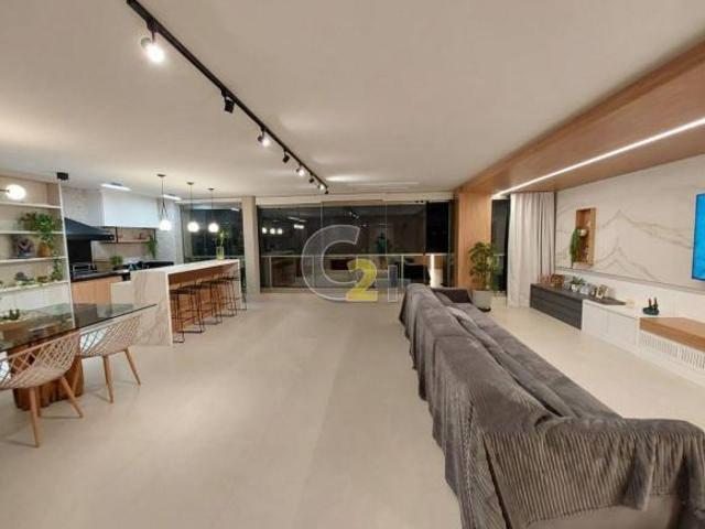 Apartamento, venda, Real Parque, 3 quartos sendo 3 suítes e 2 vagas, mobiliado