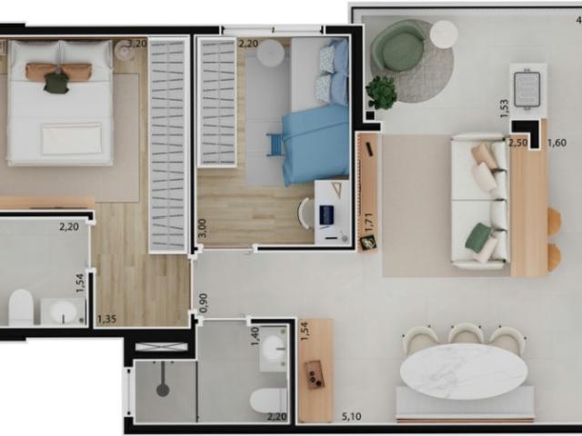 Apartamento Venda São Paulo SP Chácara Seis de Outubro