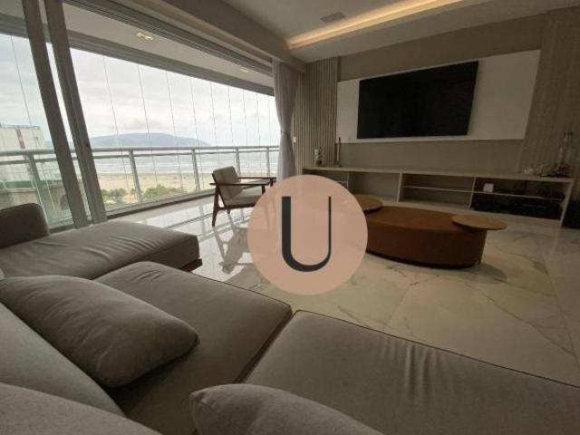 Apartamento, Venda, Santos, Pompéia, Vista mar, 132m², 03 dorms, suite, 02 vagas