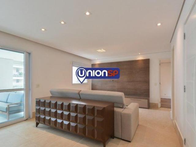 Apartamento Vila Nova Conceição, 158 m² com varanda gourmet, 3 suítes, 3 vagas e lazer completo