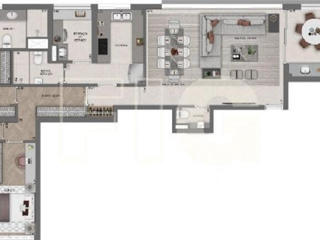 APARTAMENTO VILA NOVA CONCEIÇÃO Venda 182 m² 3 Suítes 3 Vagas