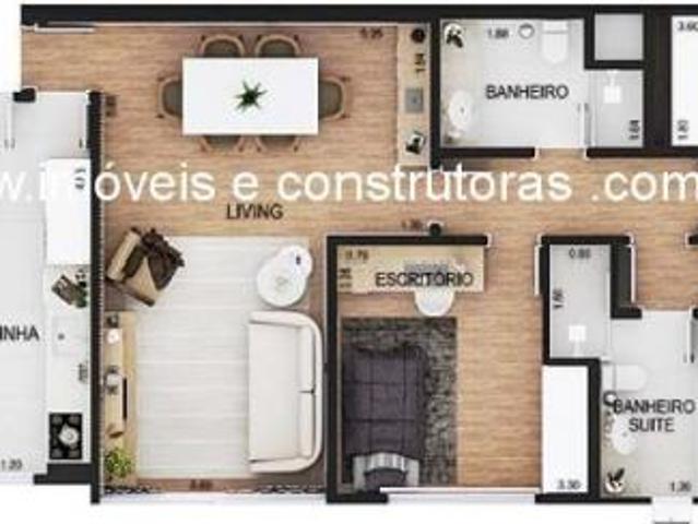 Apartamento Vila Olímpia 103 m² 1 vaga Entregue em 1973