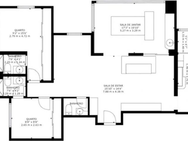 Apartamento, Vila Clementino 98,5m²