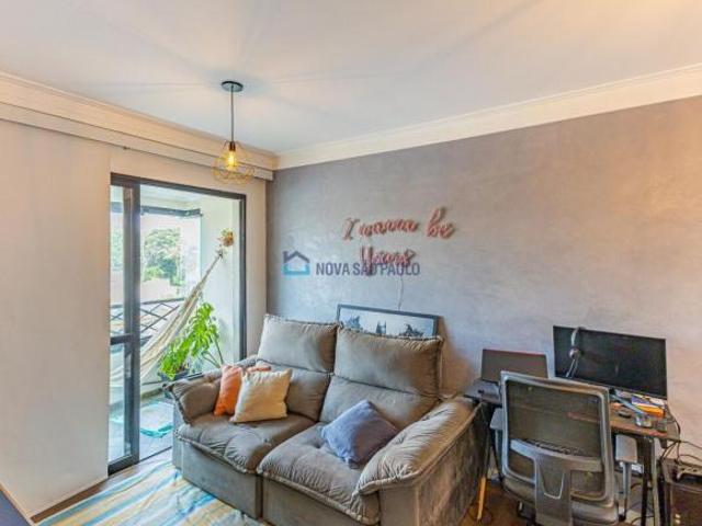 Apartamento Vila Guarani/ 2 dormitórios/ 64m²/ 1 vaga/Metrô Jabaqura