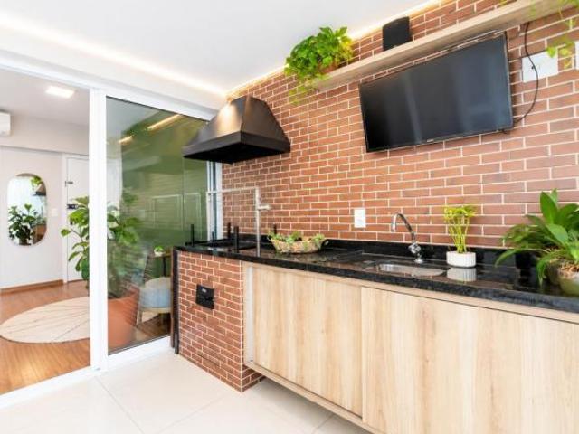 Apartamento Vila Romana | 94 m² 3 Dorm. Terraço Gourmet 2 Vagas e Mobiliado