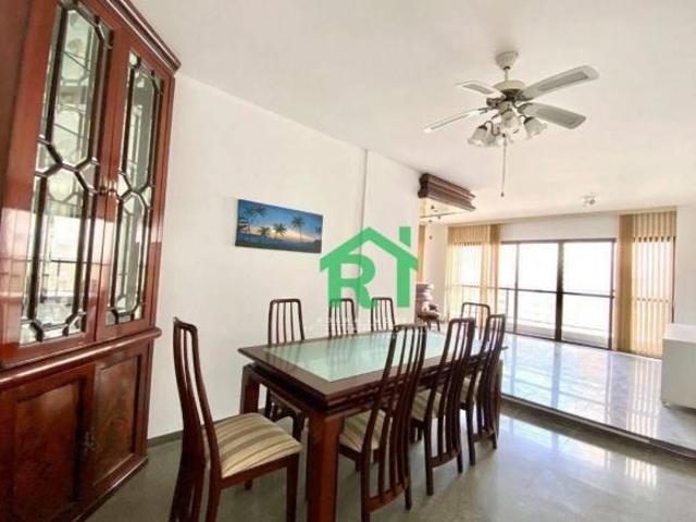 Apartamento Vista ao Mar, 3 dormitórios 1 Suíte Praia das Pitangueiras Guarujá