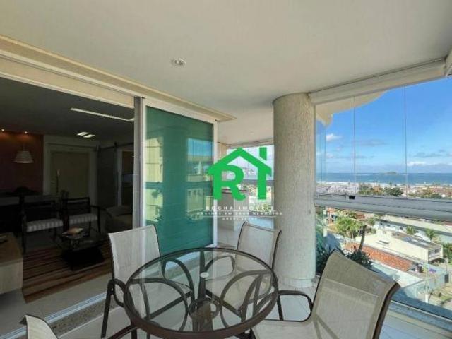 Apartamento vista ao mar com 3 dormitórios 3 suítes, 2 vagas, lazer, Enseada, Guarujá/SP