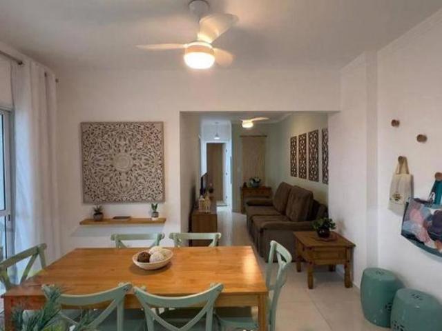 Apartamento Vista Lateral Mar Mobiliado e Decorado 2 Quartos à Venda Por R$768.000 Maracanã Praia