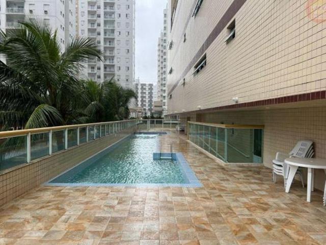 apartamento vista mar 02 quartos 590mil ocian praia grande/sp