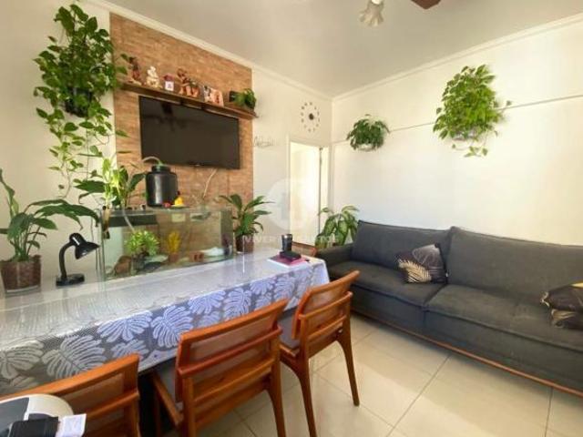 Apartamento vista mar 2 dormitórios Ponta da Praia Santos