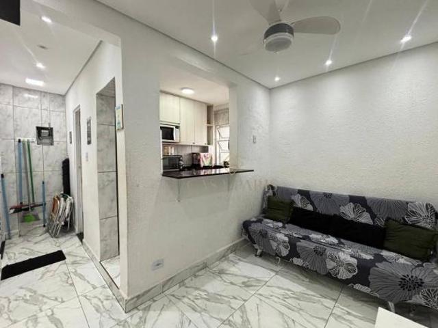 Apartamento VISTA MAR com 1 dormitório à venda, 38 m² por R$ 270.000 Vila Guilhermina Praia Gran