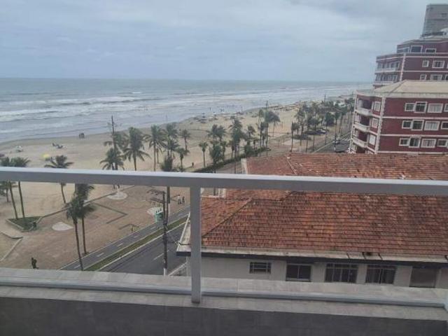 Apartamento VISTA MAR com 1 dormitório à venda, 48 m² por R$ 395.000 Ocian Praia Grande/SP