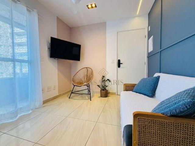 Apartamento VISTA MAR com 1 dormitório à venda, 42 m² por R$ 375.000 Aviação Praia Grande/SP