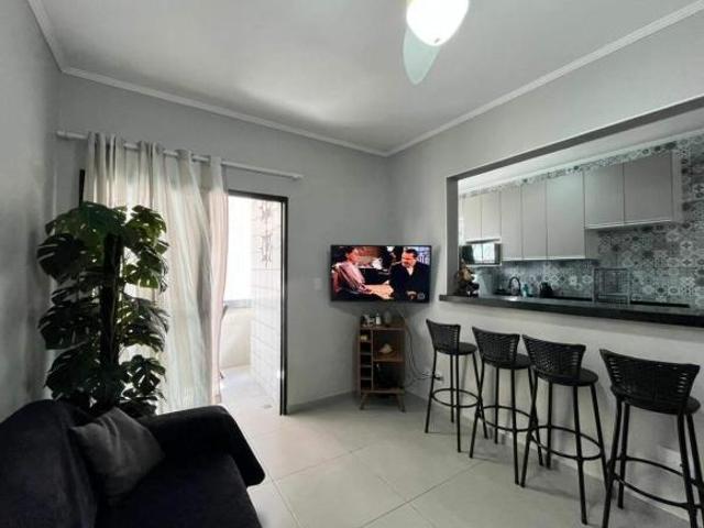 Apartamento VISTA MAR com 1 dormitório à venda, 43 m² por R$ 330.000 Aviação Praia Grande/SP
