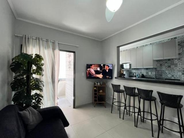 Apartamento VISTA MAR com 1 dormitório à venda, 43 m² por R$ 330.000 Aviação Praia Grande/SP